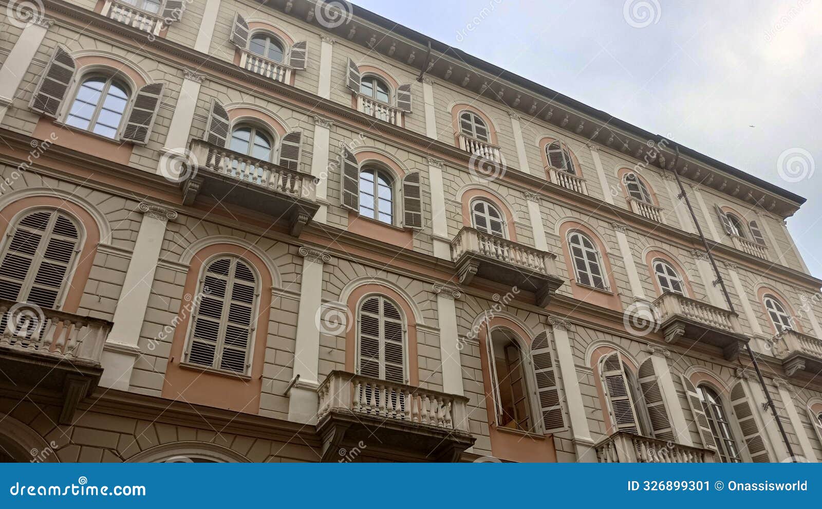 Italian European Buildings Architecture Editorial Photo - Image of ...