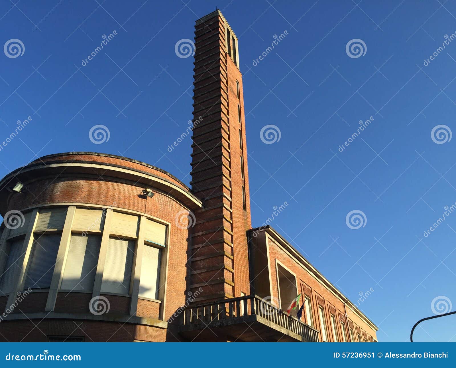Italian Fascist Architecture Stock Image - Image of fascist ...