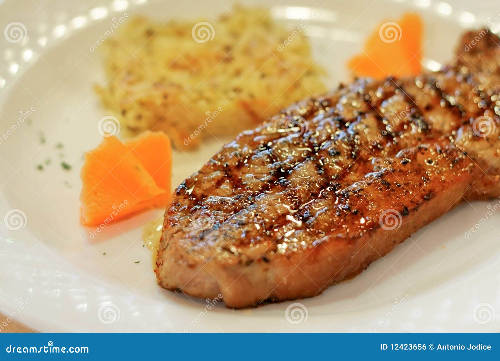 Italian Fillet Steak stock photo. Image of cucina, florence - 12423656