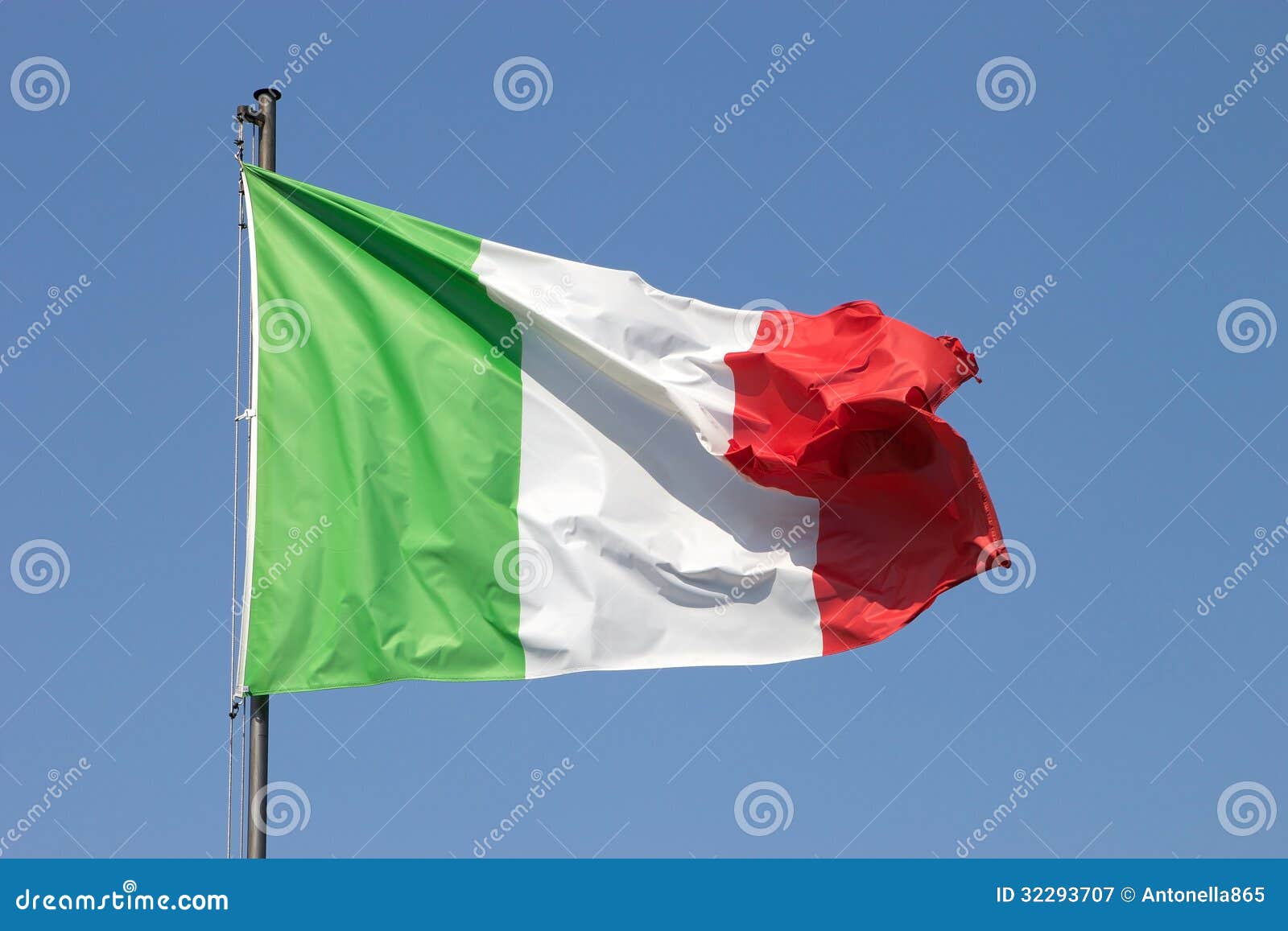 Italian flag stock image. Image of blue, historic, italy - 32293707