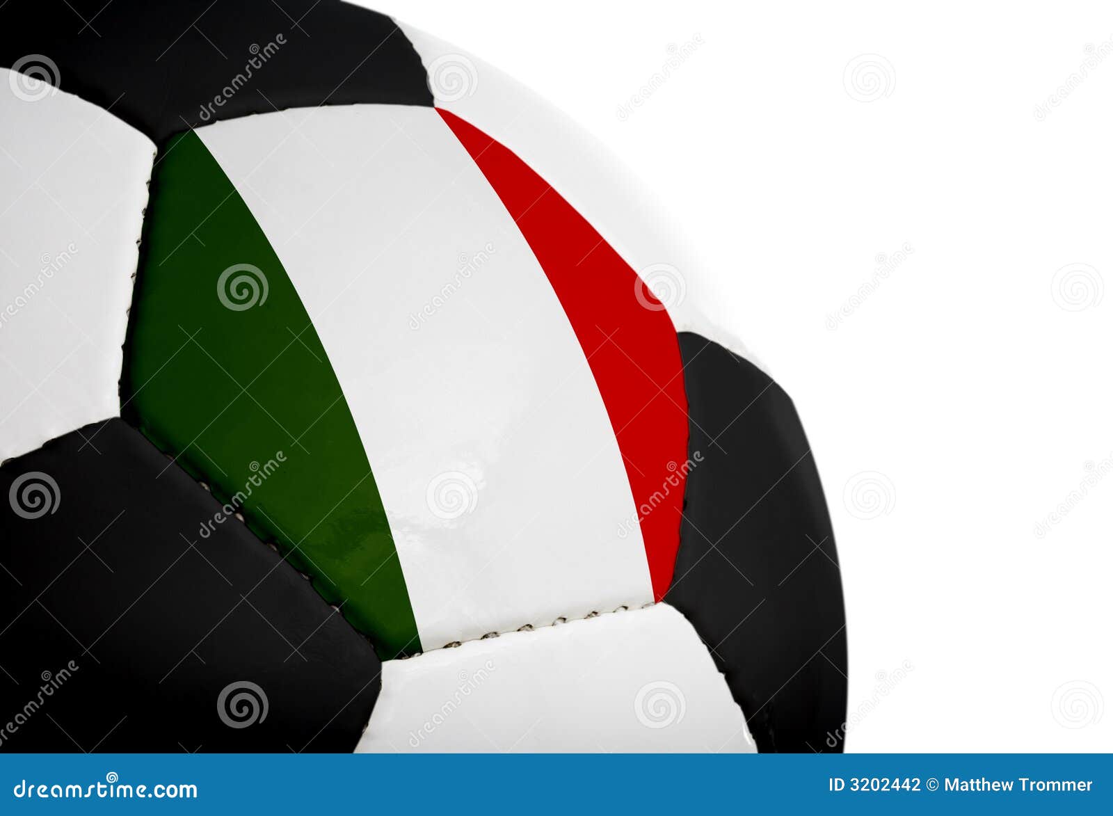 Italian Flag - Football stock photo. Image of europe, professional ...