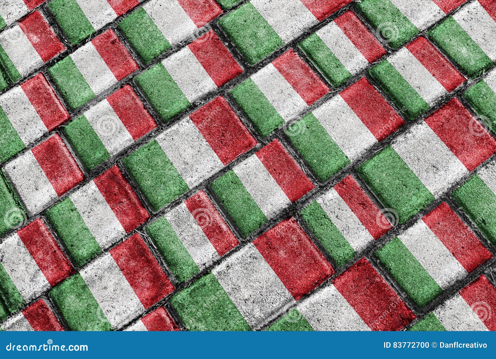 Italian Flag Pattern stock illustration. Illustration of national ...