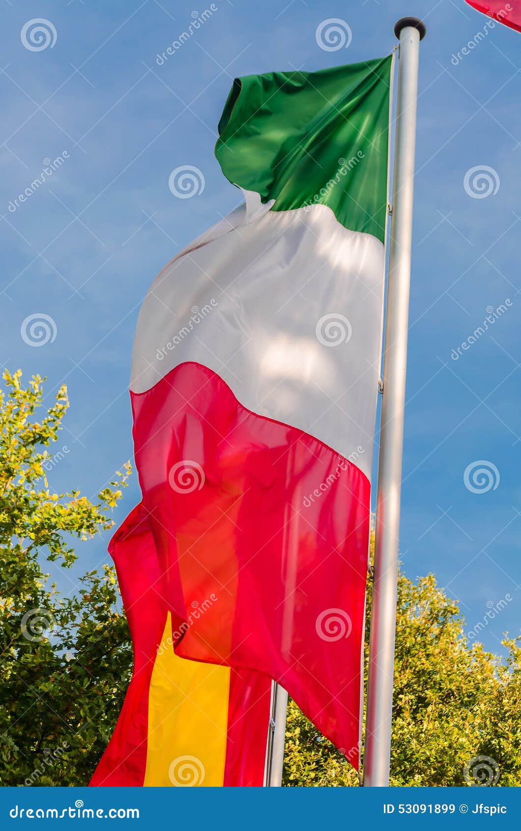 Italian Flag stock image. Image of ancestry, nation, event - 53091899