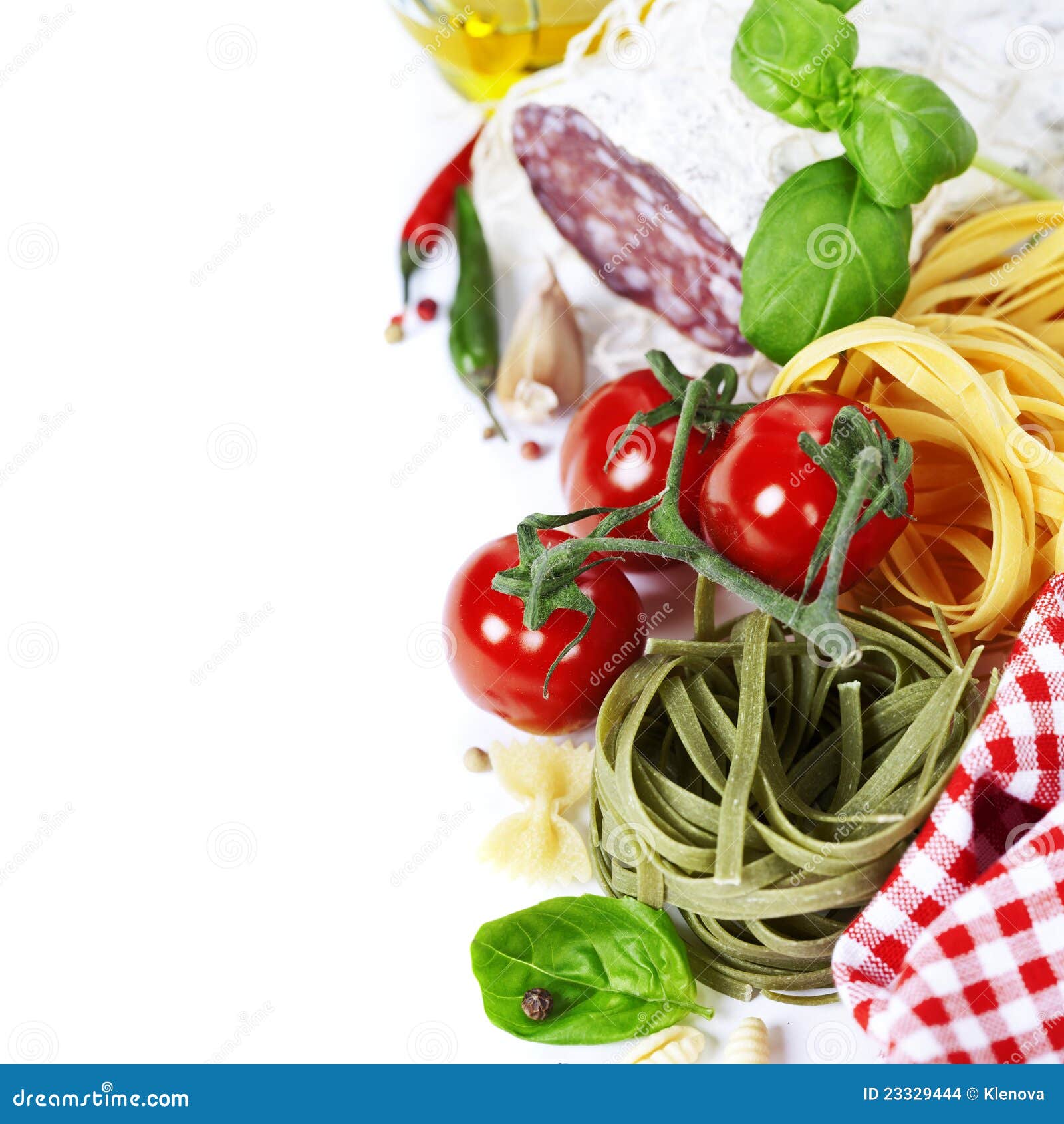 Italian food. stock photo. Image of design, sample, chili - 23329444