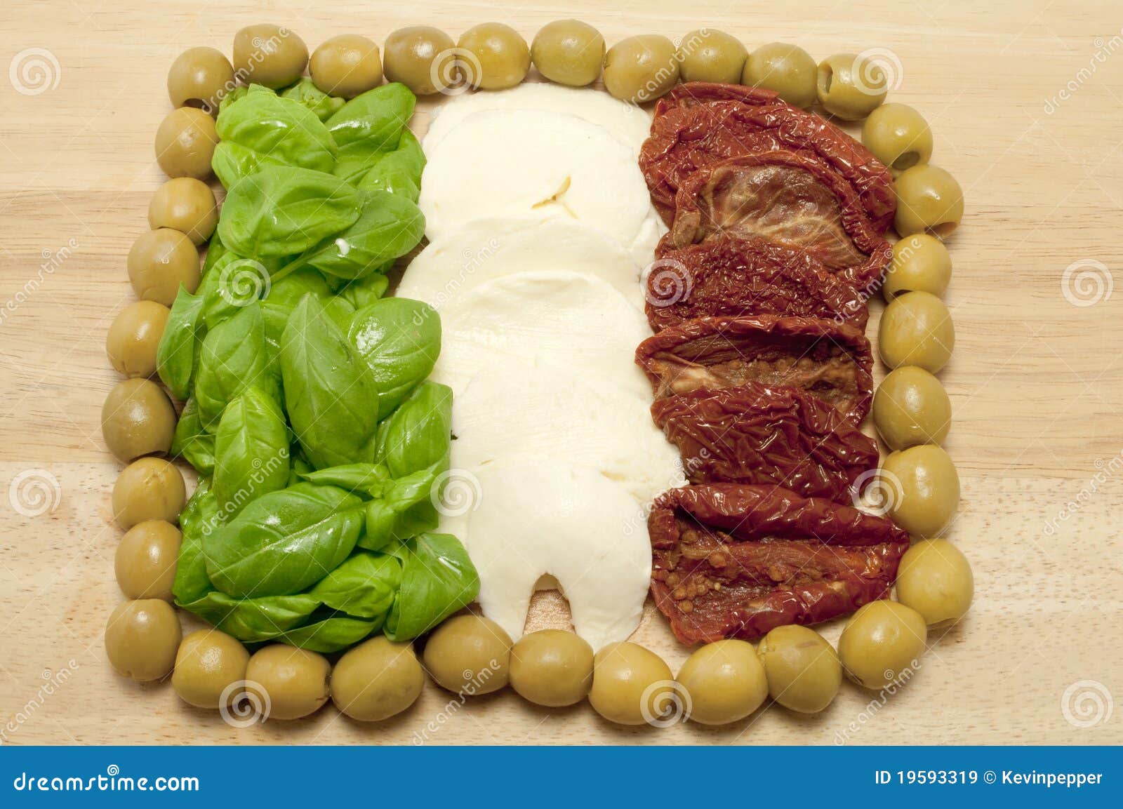 Italian Fresh food Flag stock image. Image of educational - 19593319