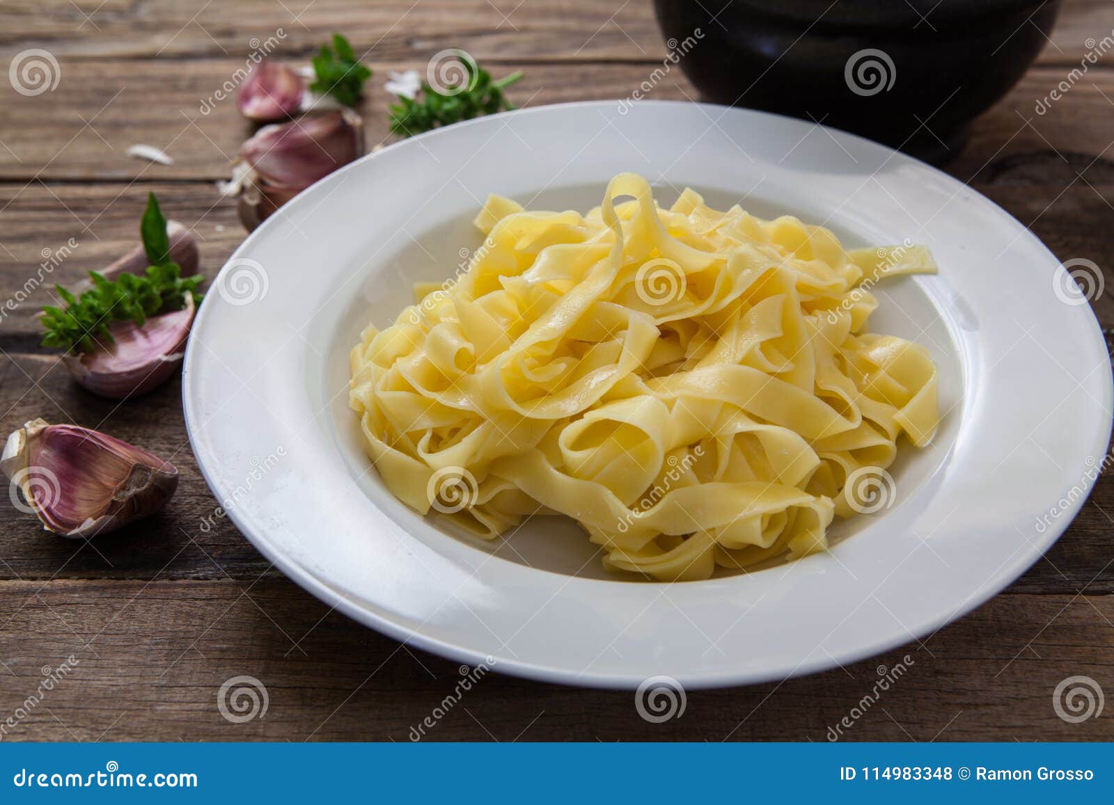 Italian fresh pasta stock photo. Image of food, ingredient - 114983348