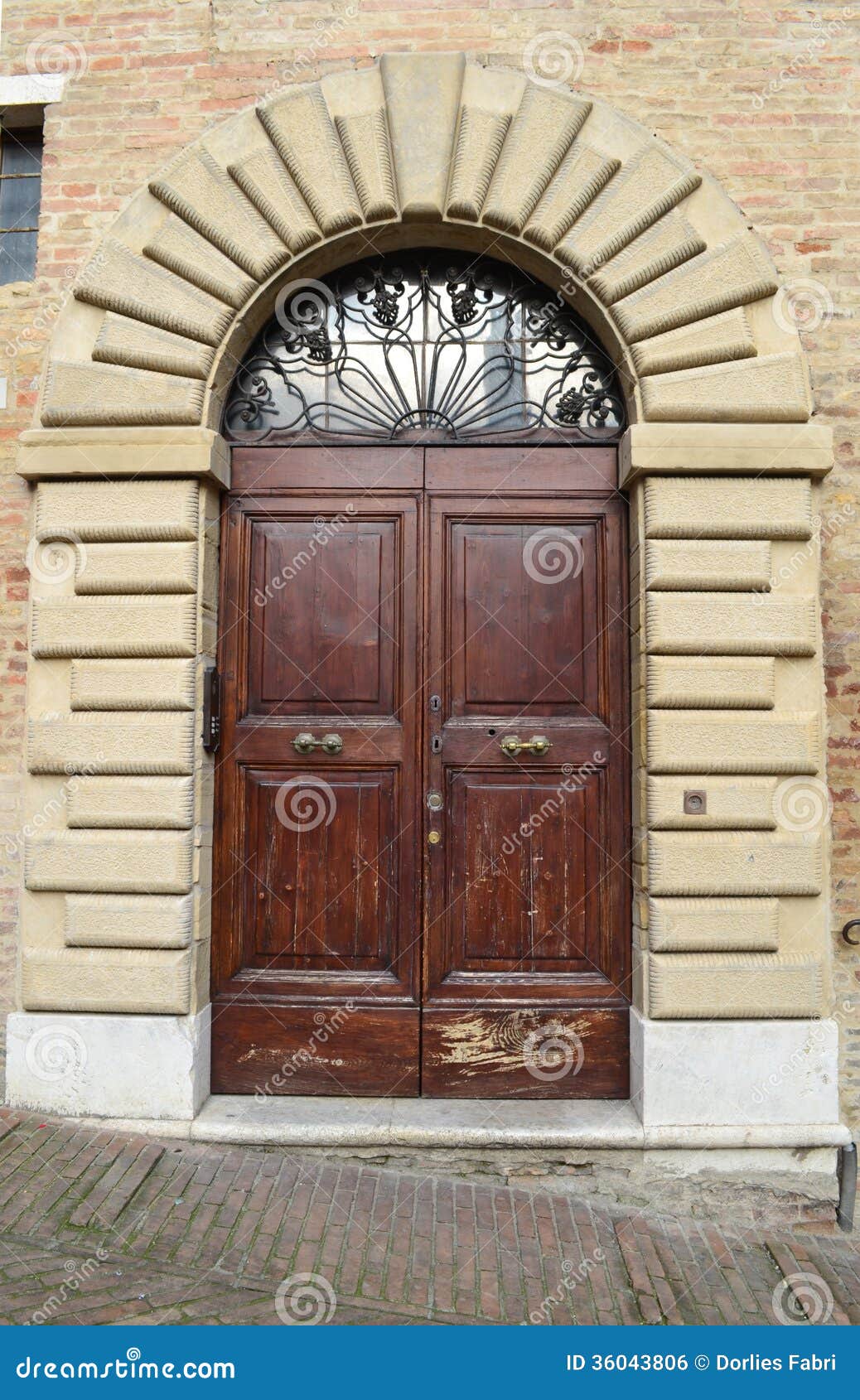 Italian front door stock photo. Image of door, marche - 36043806