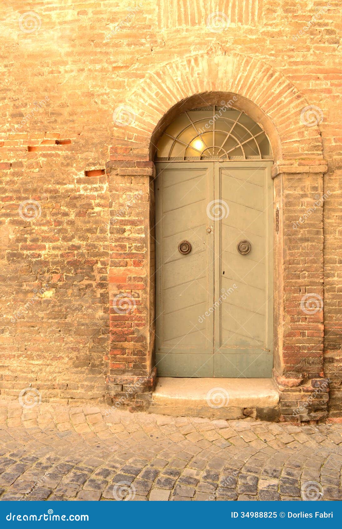 Italian front door stock image. Image of columns, brown - 34988825