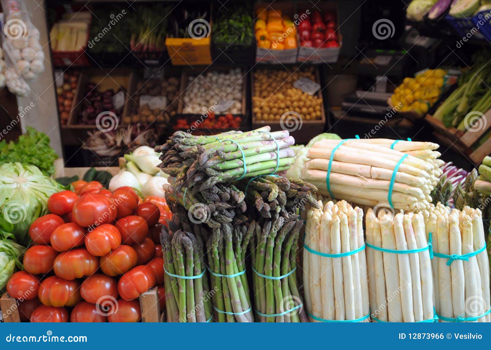 Italian Fruit and Vegetable Market Stock Photo - Image of culture ...