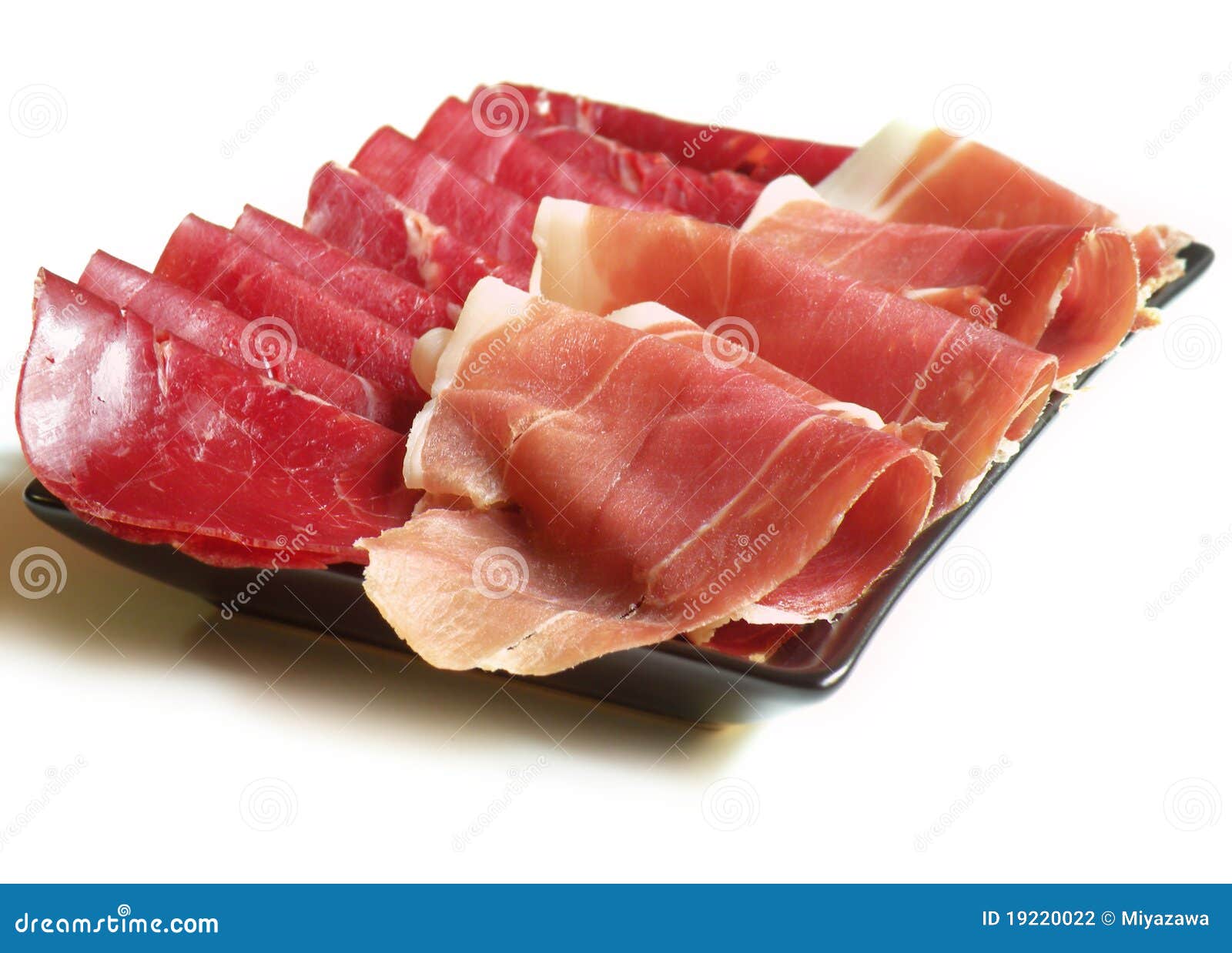 Italian ham stock photo. Image of proteins, food, meat - 19220022
