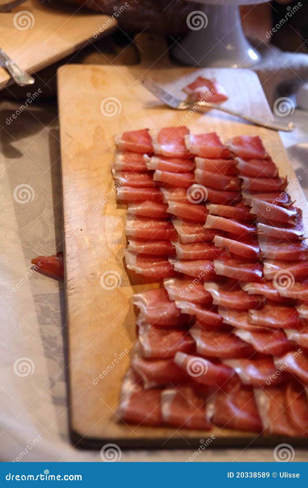 Italian ham stock image. Image of life, fine, meat, fresh - 20338589