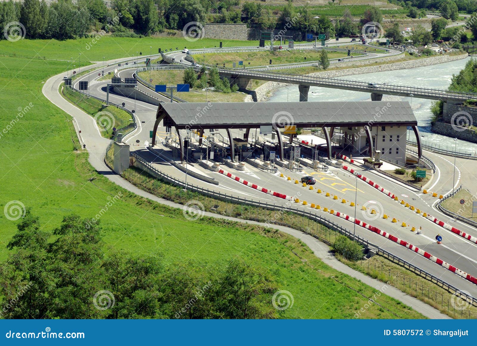 Italian highway stock photo. Image of time, autostrada - 5807572