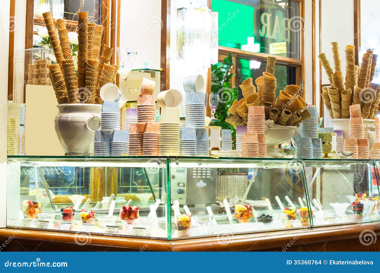 Italian ice cream bar stock photo. Image of rich, pick - 35360764