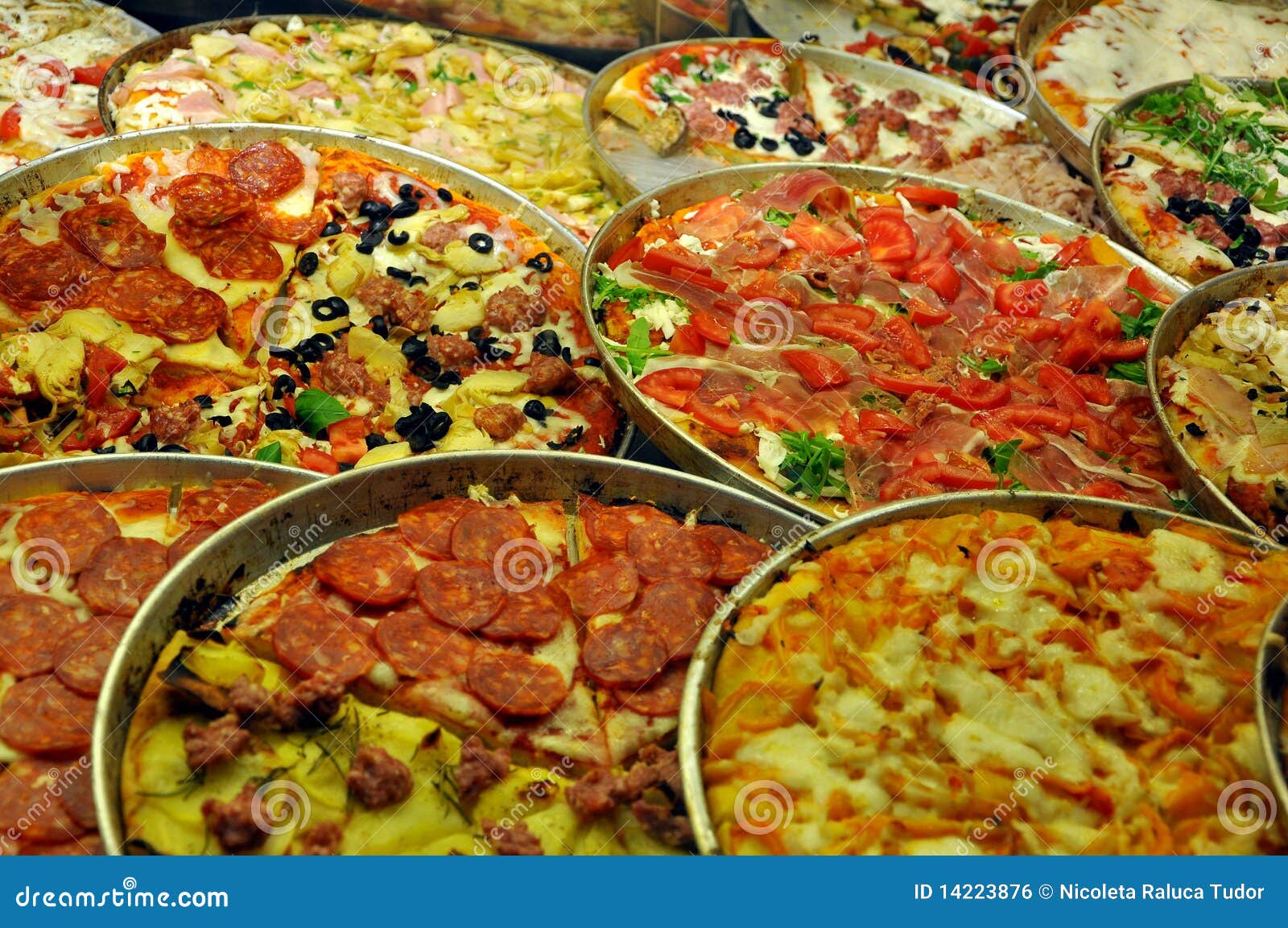Italian iconic food: pizza stock photo. Image of florence - 14223876