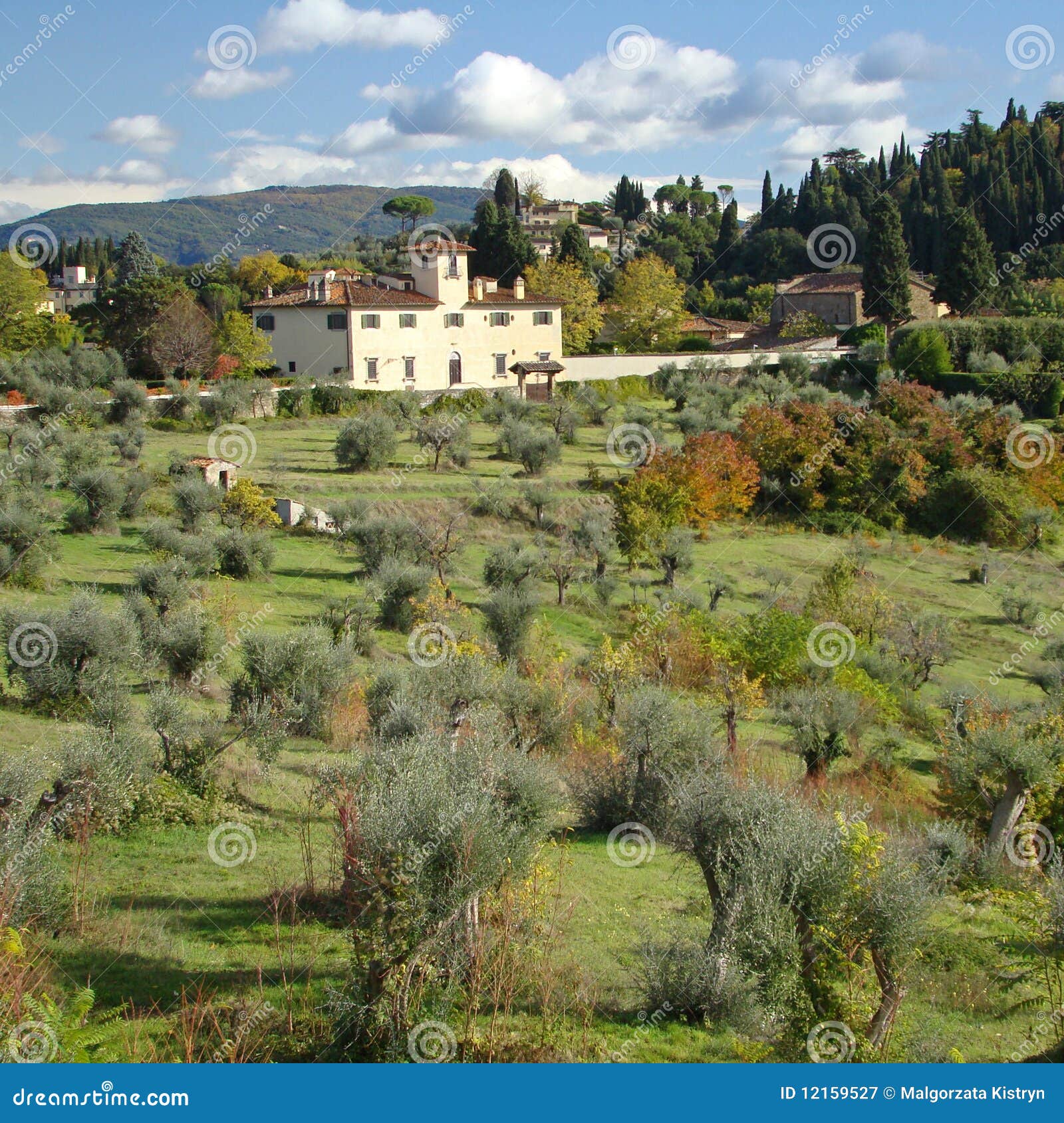 Italian idyll stock image. Image of beauty, landscape - 12159527