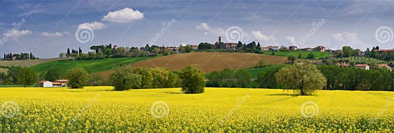 Italian landscape stock image. Image of horizontal, italian - 16330115