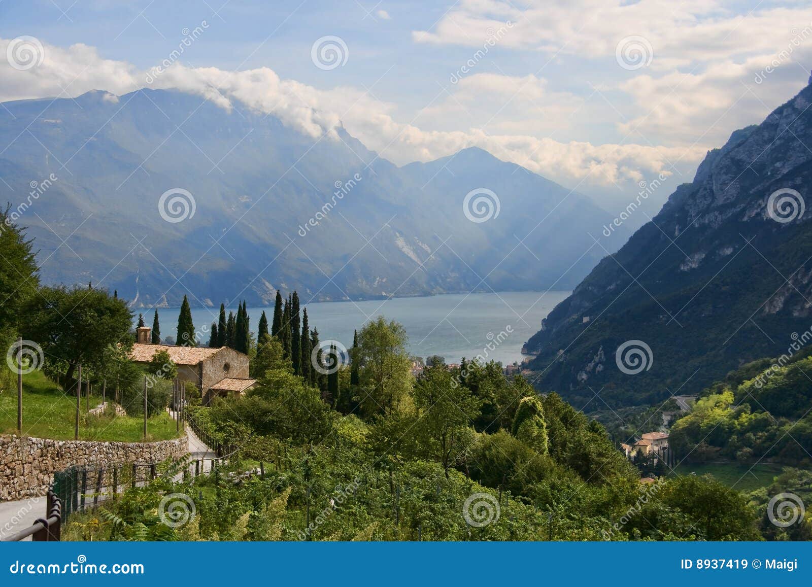 Italian Landscape Royalty-Free Stock Image | CartoonDealer.com #22974568
