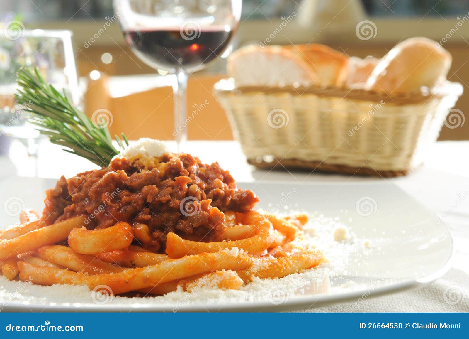 Italian maccheroni stock photo. Image of sauces, parmesan - 26664530