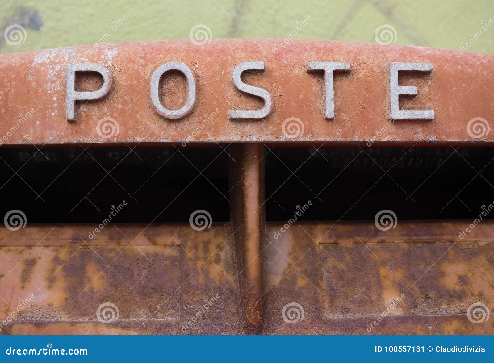 Italian mail box stock image. Image of europe, italia - 100557131