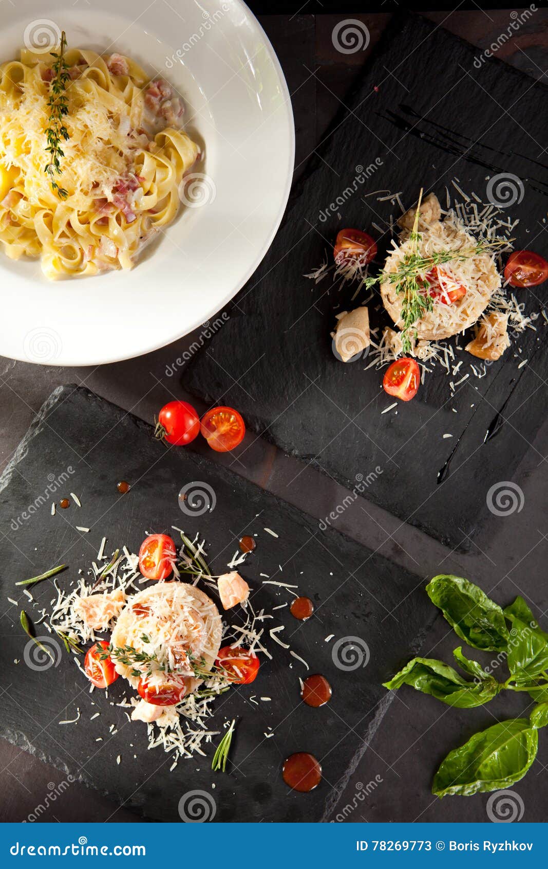 Italian Main Course stock image. Image of ingredient - 78269773