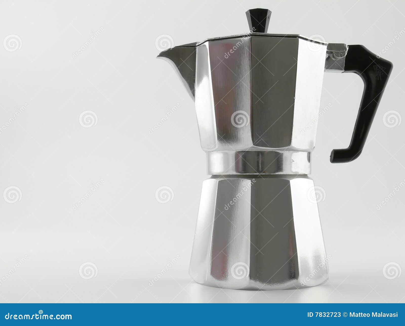 Italian moca stock image. Image of metal, moca, maker - 7832723