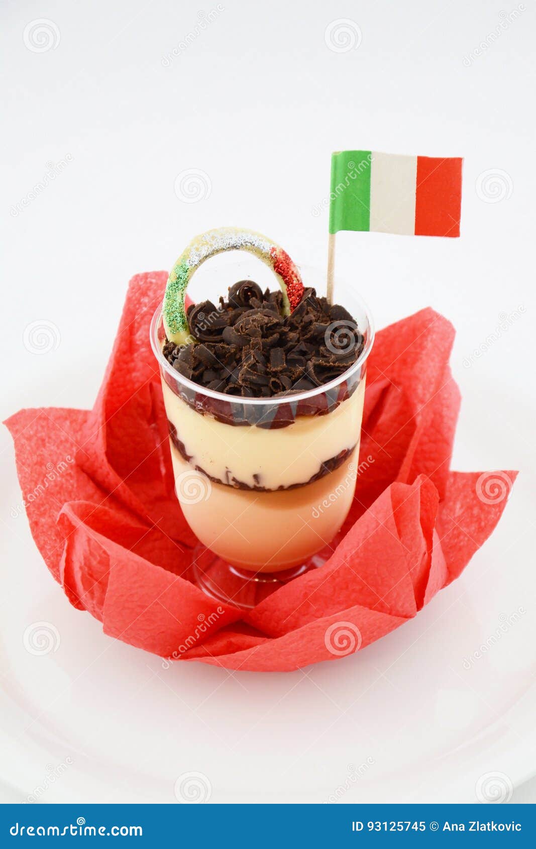 Italian mousse stock image. Image of food, kitchen, cafe - 93125745