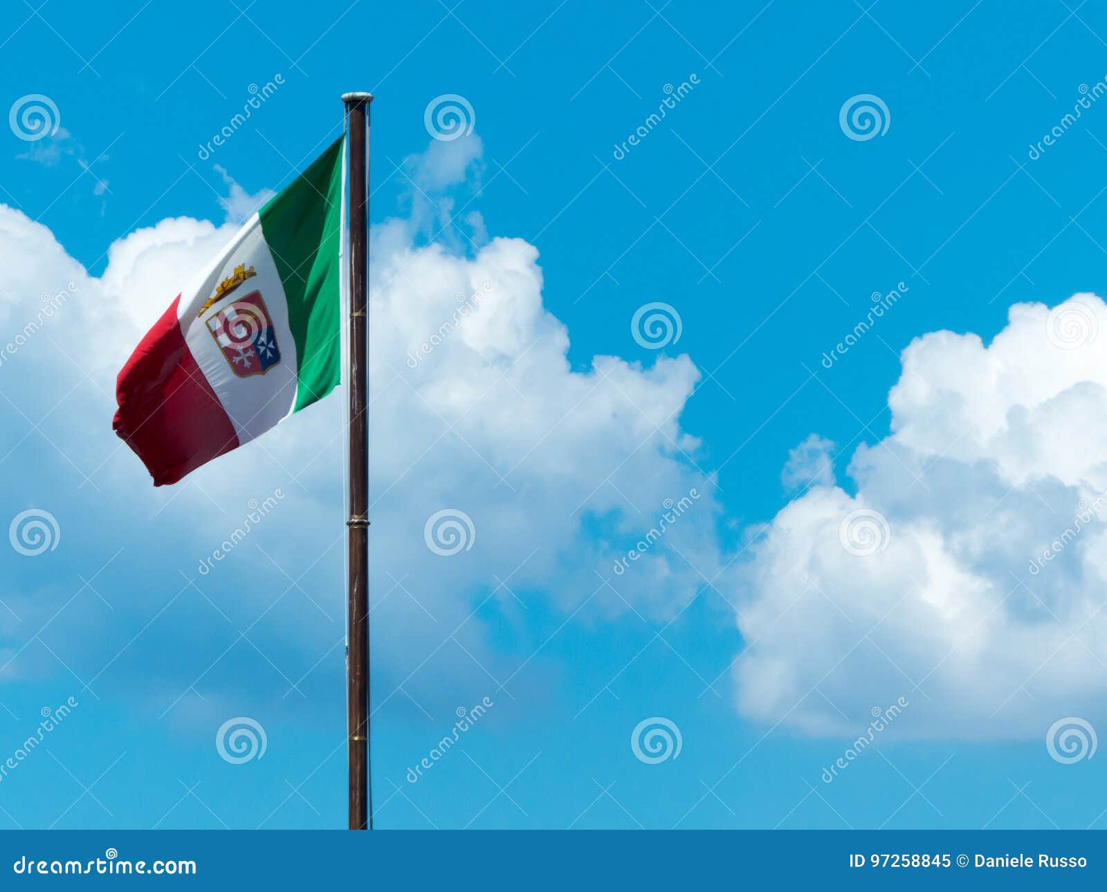 The italian navy flag stock image. Image of sign, europe - 97258845