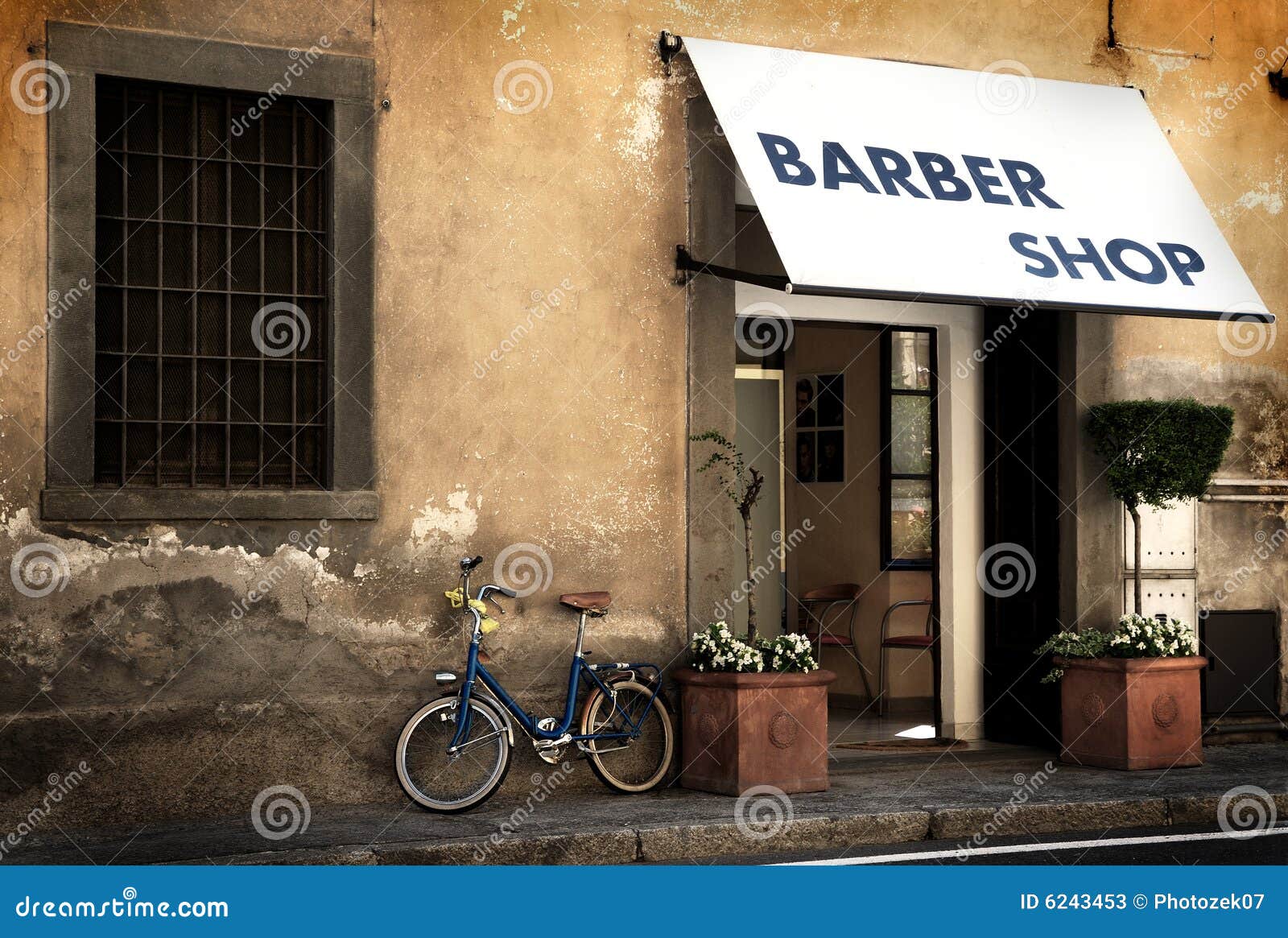 Italian old style bicycle stock image. Image of sidewalk - 6243453