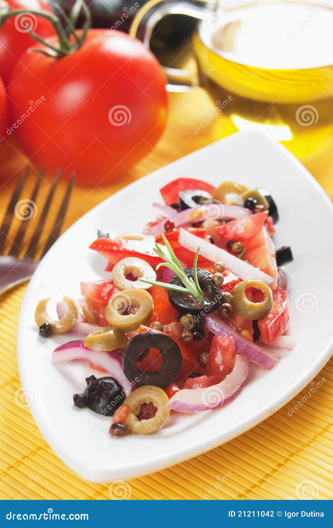 Italian olive salad stock photo. Image of olive, onion - 21211042