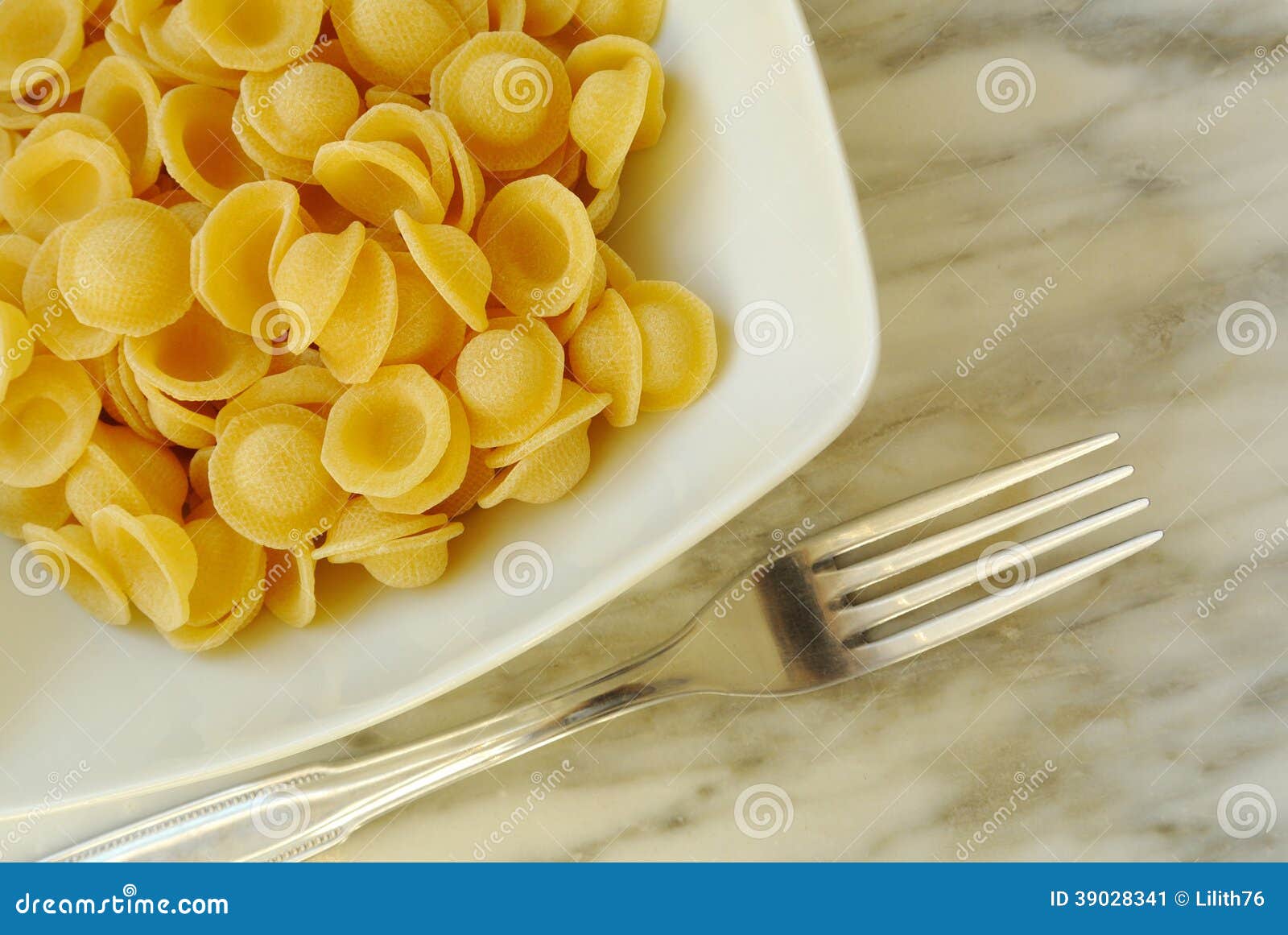 Italian orecchiette stock image. Image of dish, meal - 39028341