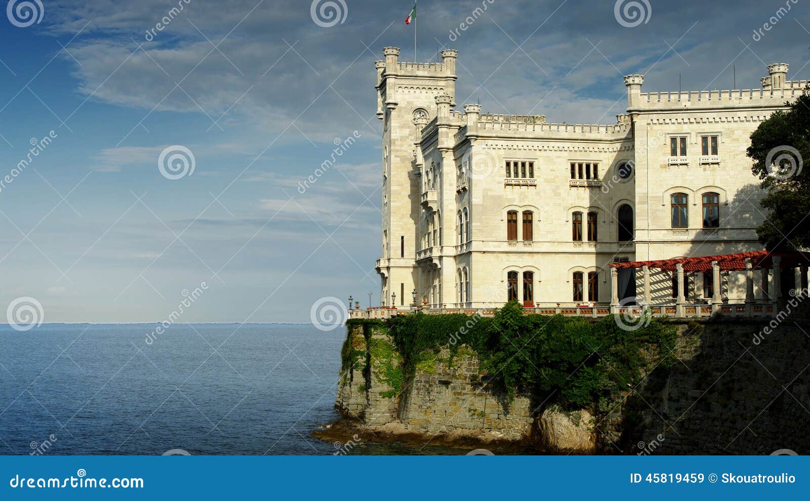 Italian palace stock image. Image of middle, palace, fort - 45819459