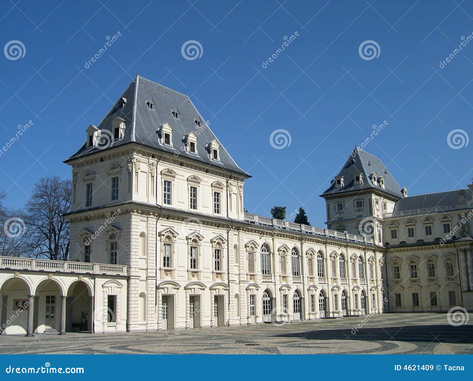 Italian palazzo stock image. Image of turin, travel, style - 4621409
