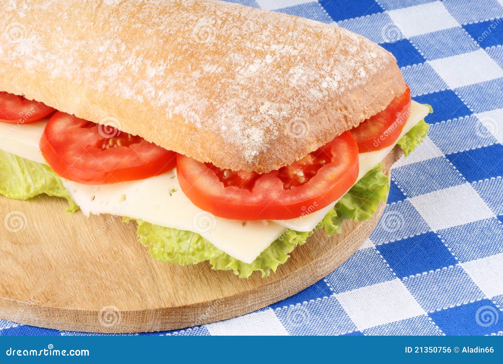 Italian panino stock photo. Image of tomato, panino, cheese - 21350756