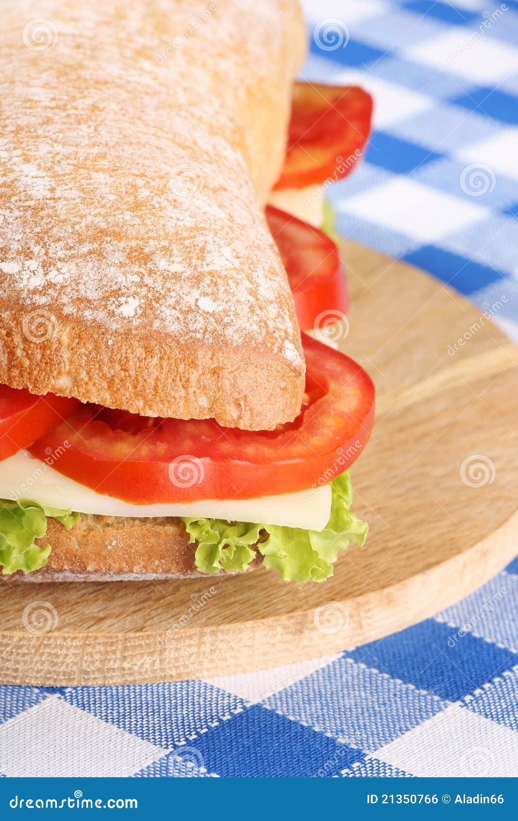 Italian panino stock photo. Image of cheese, cuisine - 21350766