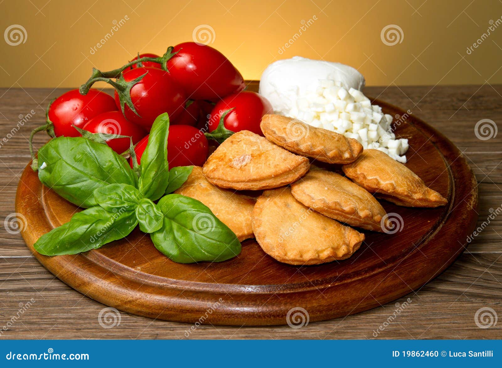 Italian panzerotti stock photo. Image of healthy, bakery - 19862460
