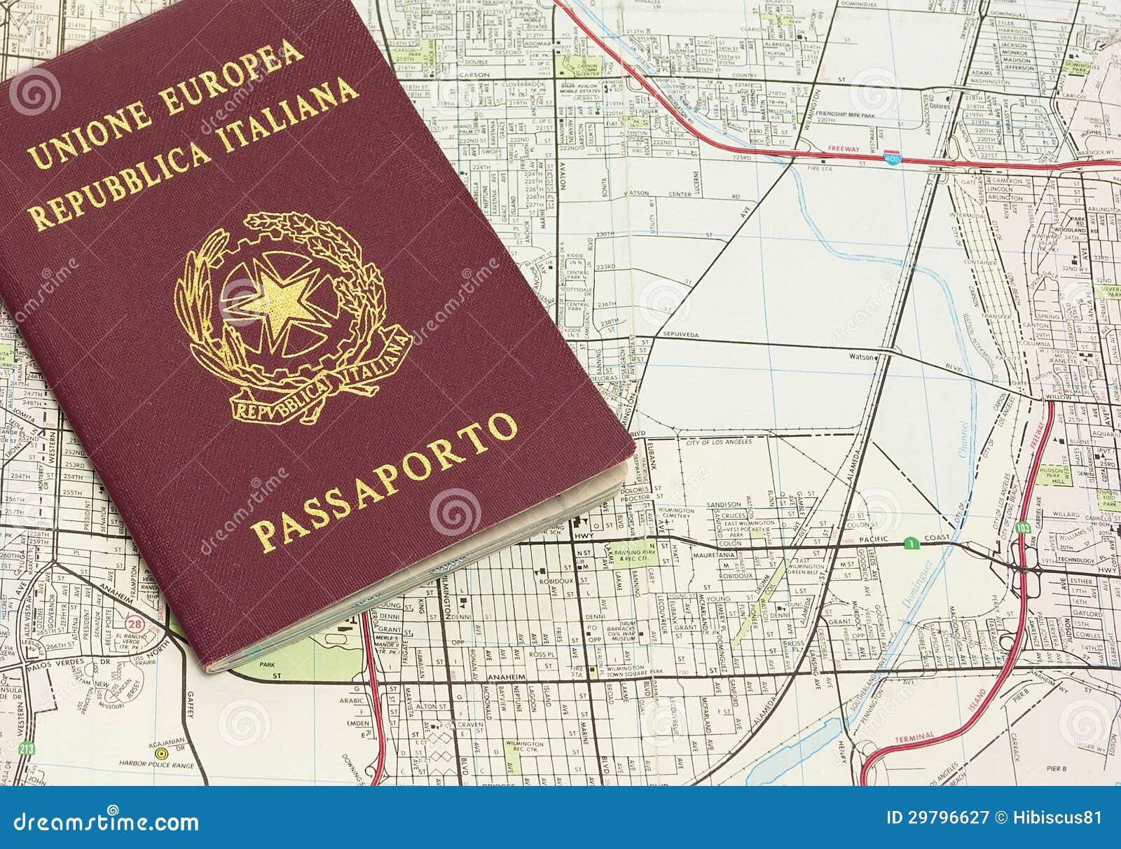 Passport and map stock image. Image of government, resident - 29796627