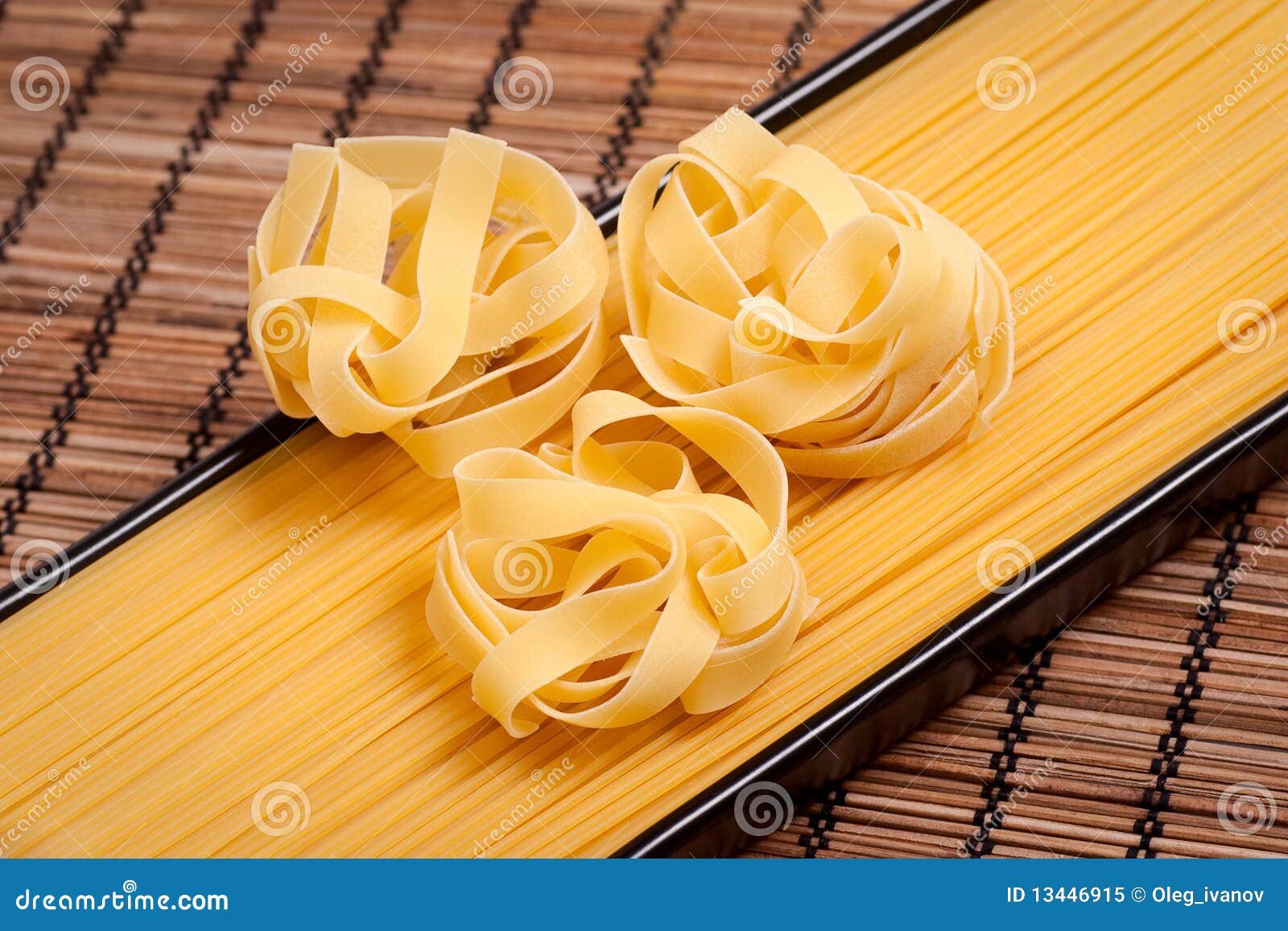 Italian Pasta stock image. Image of tray, lunch, cook - 13446915