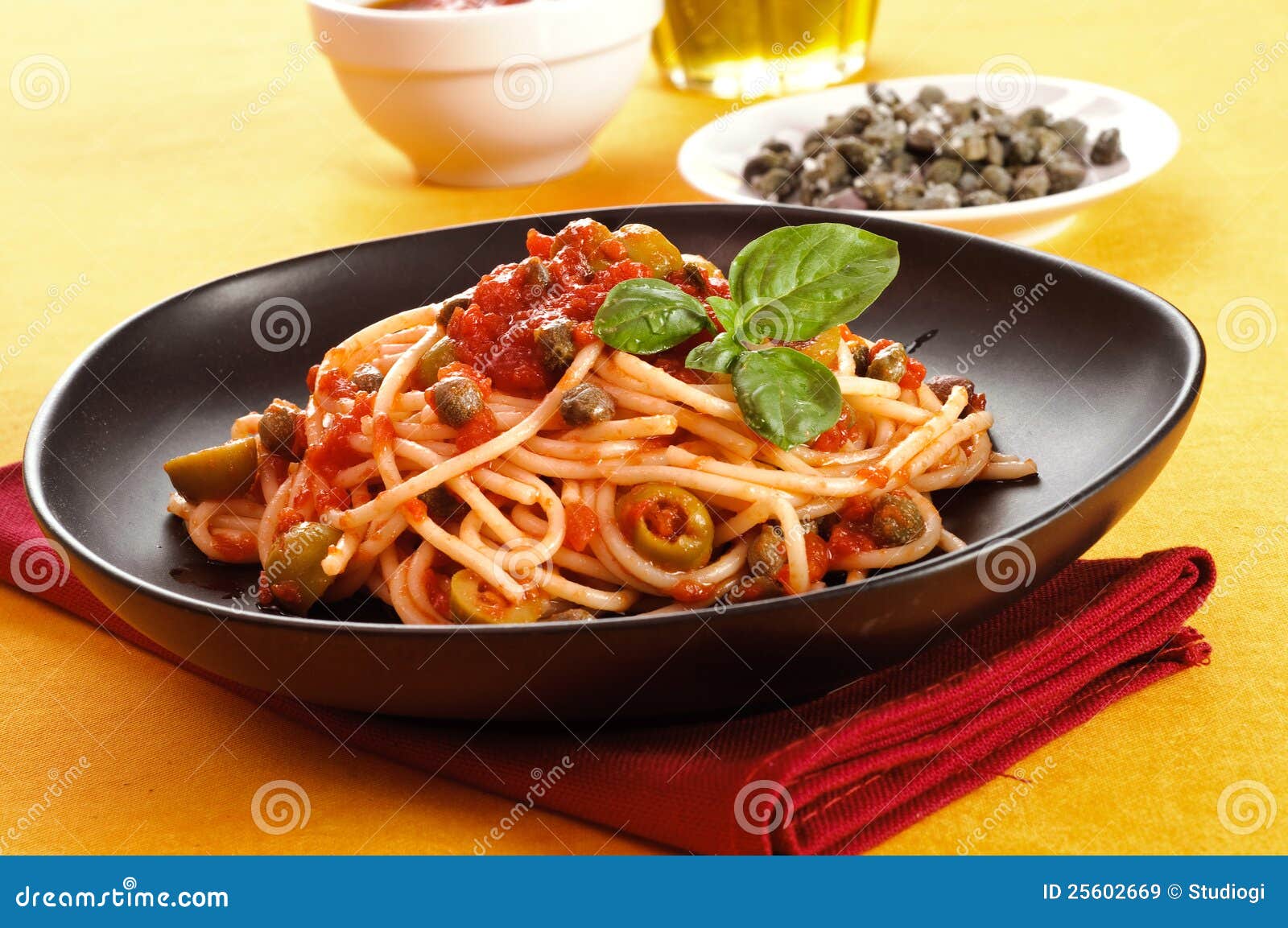 Italian pasta stock image. Image of italy, cooking, plate - 25602669