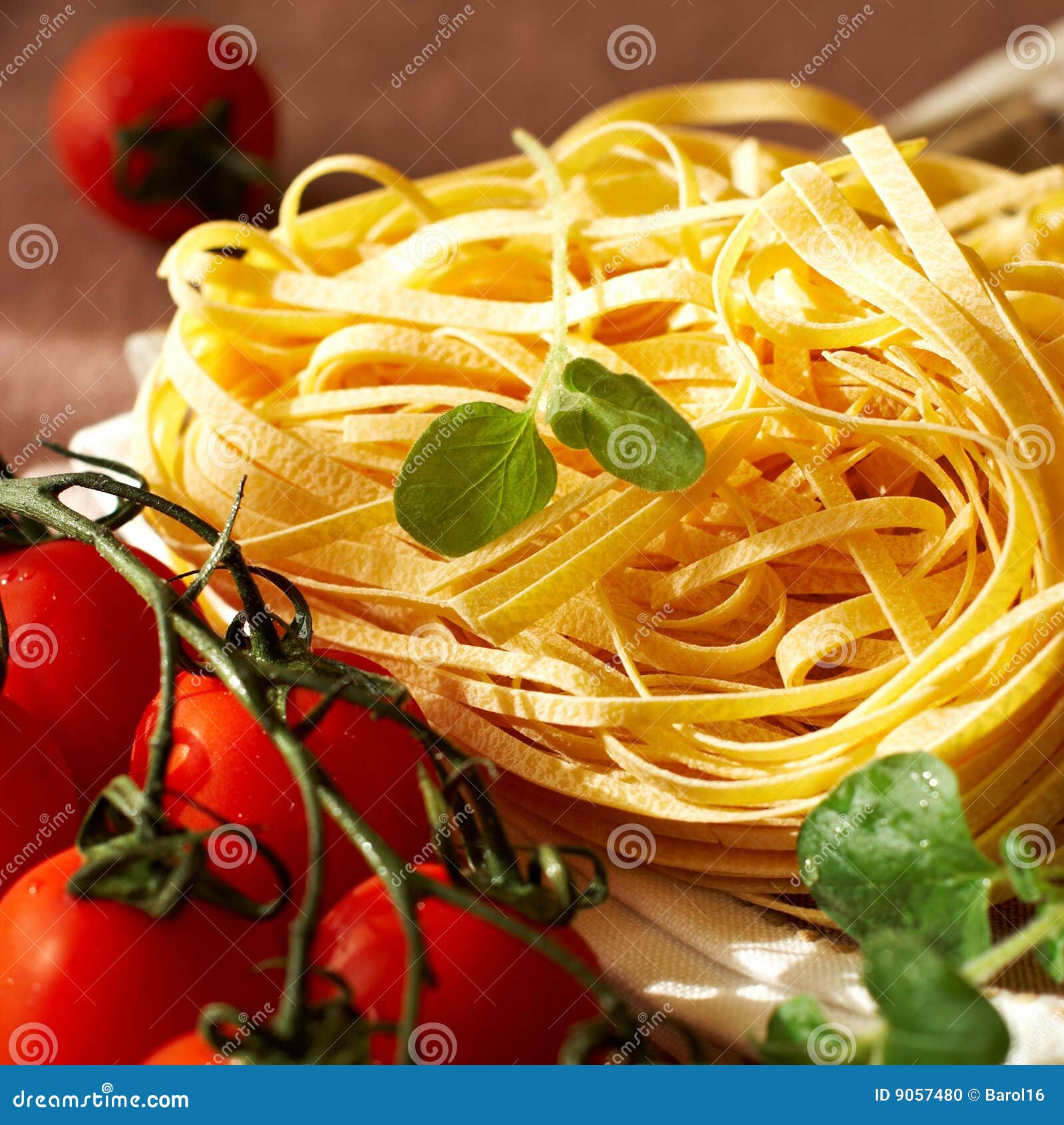 Italian Pasta stock photo. Image of ingredients, herbs - 9057480