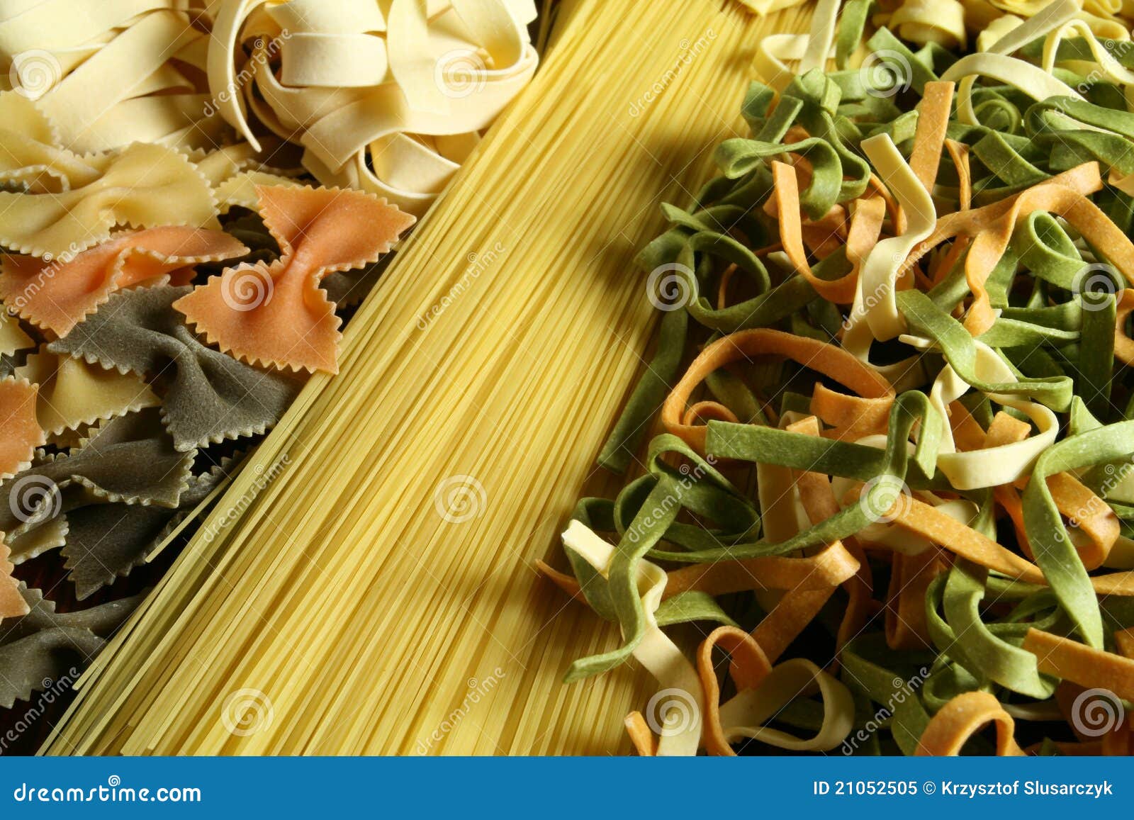 Italian pasta background stock image. Image of colorful - 21052505