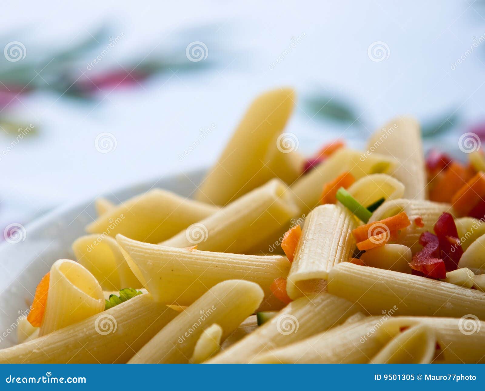 Italian pasta close-up stock image. Image of italian, color - 9501305