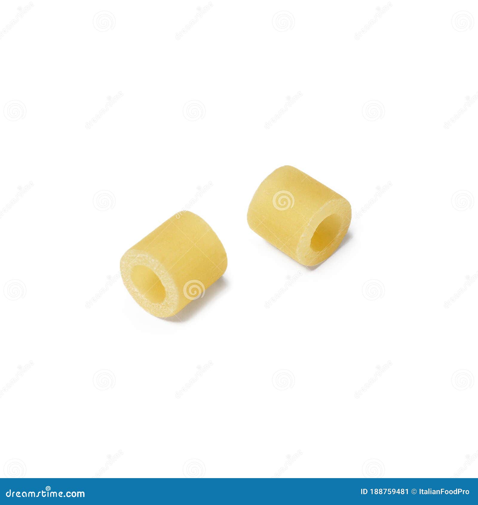 Italian Pasta - `Corallini` Type Stock Image - Image of meal, closeup ...