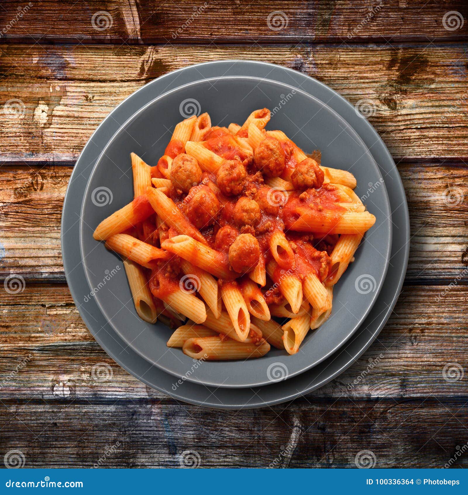 Italian Pasta with Meat Sauce Stock Photo - Image of concept, eating ...
