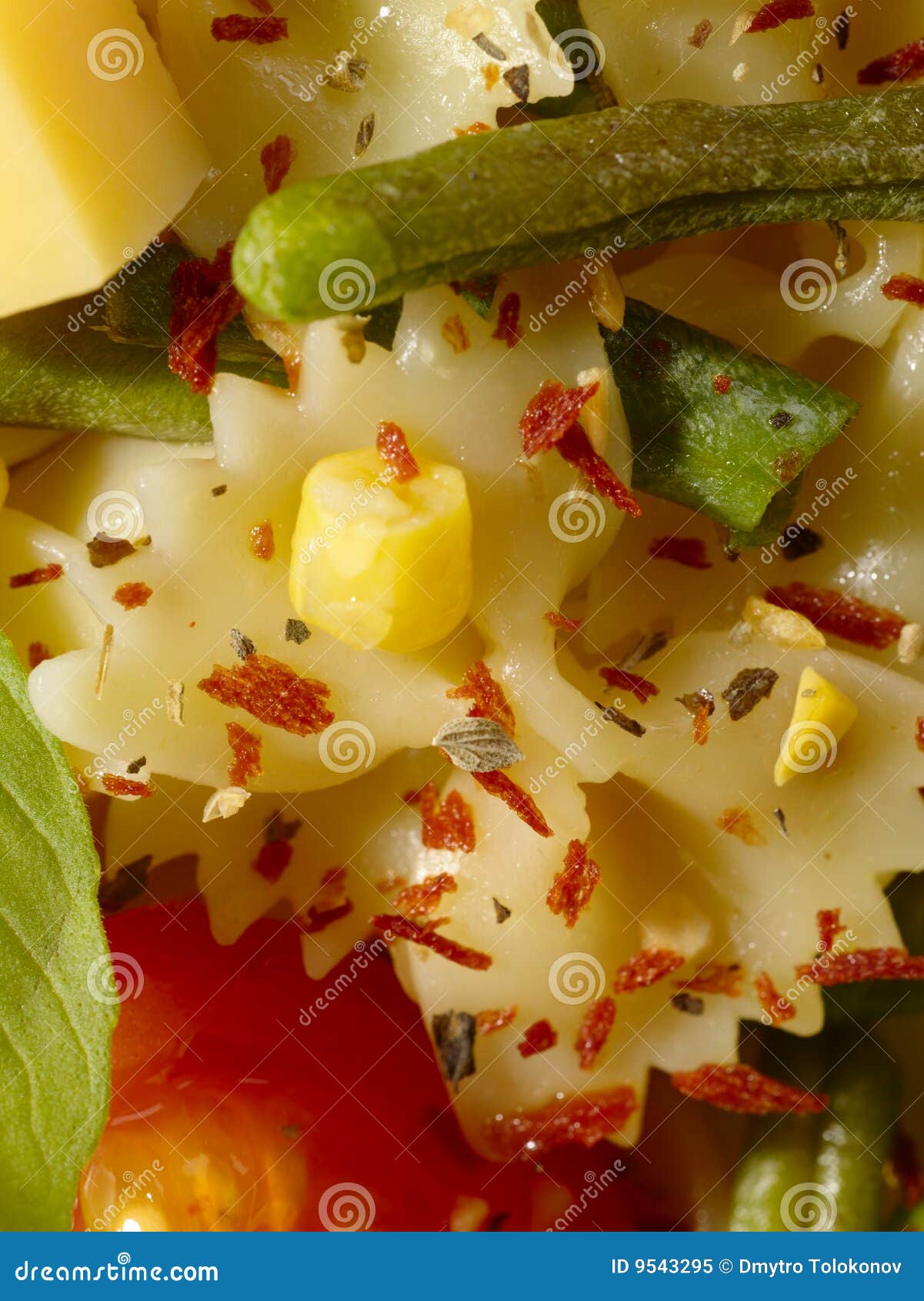 Italian Pasta with String Beans Stock Image - Image of pasta, kitchen ...
