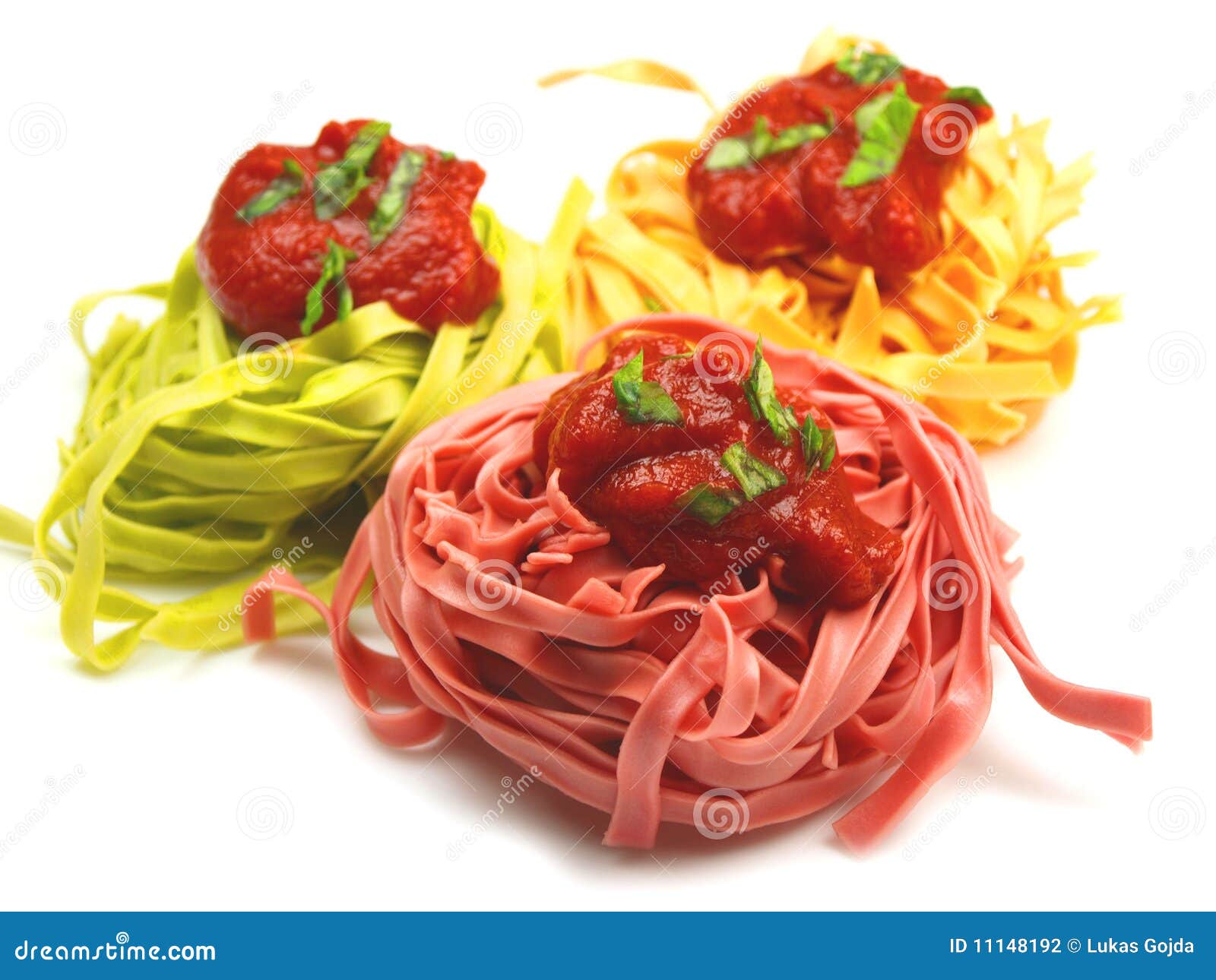 Italian pasta tagliatelle stock photo. Image of background - 11148192