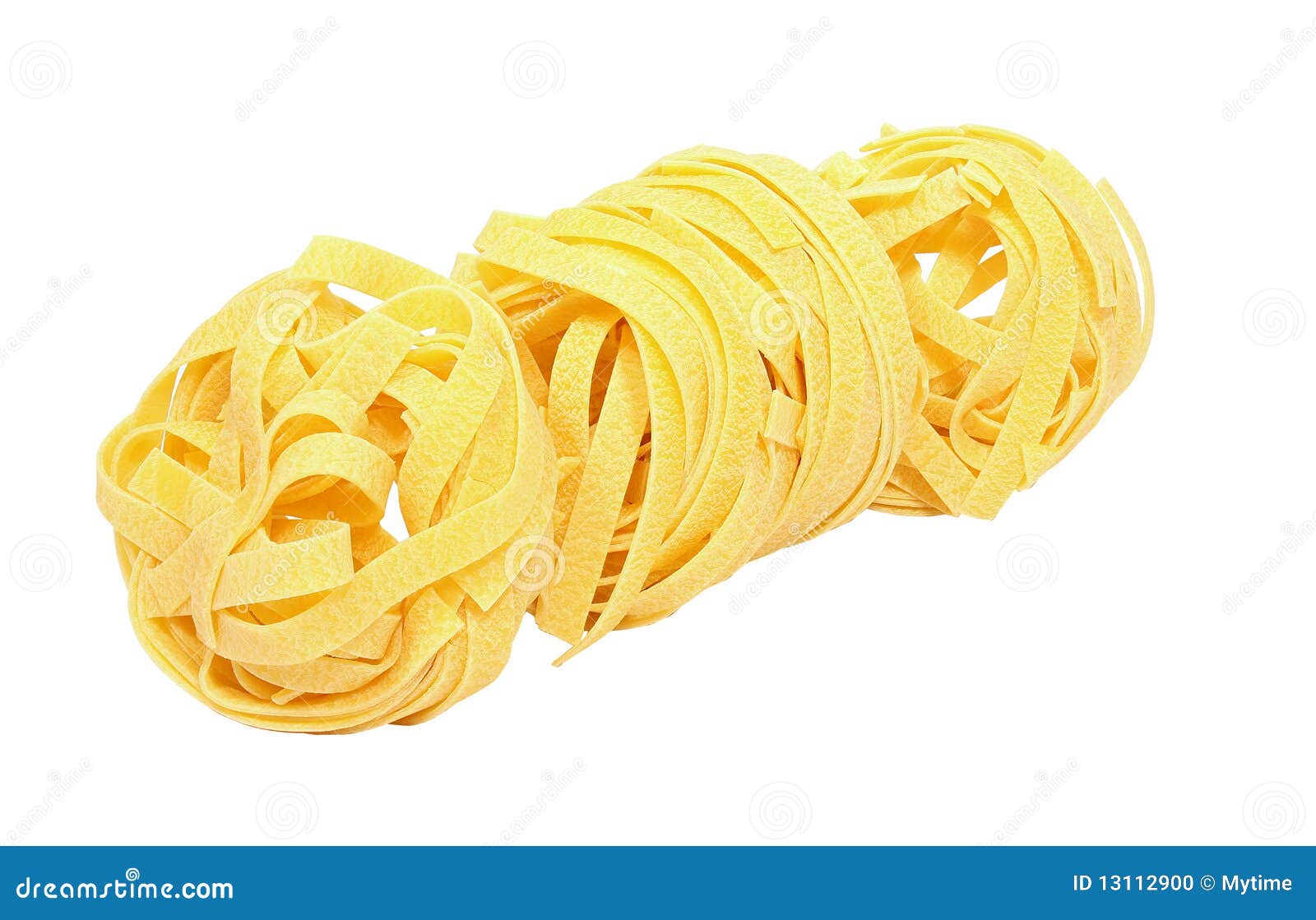 Italian pasta Tagliatelle stock photo. Image of healthy - 13112900