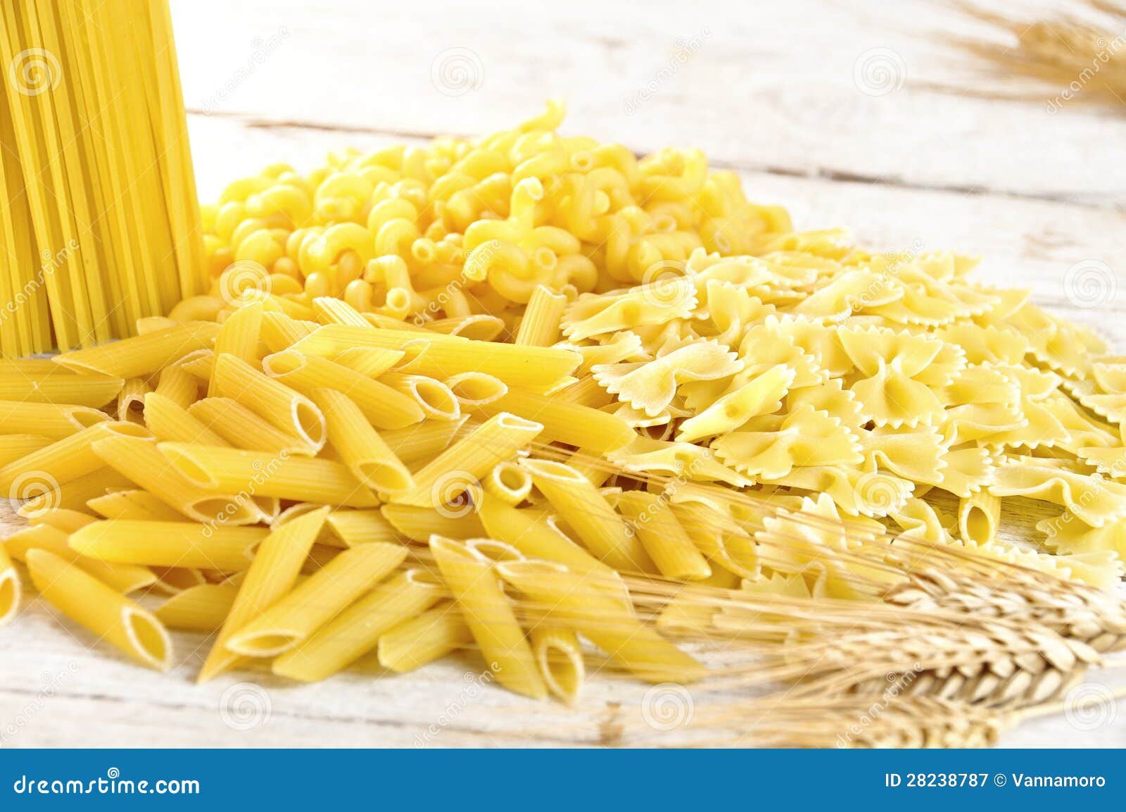 Italian pasta uncooked stock image. Image of flour, uncooked - 28238787