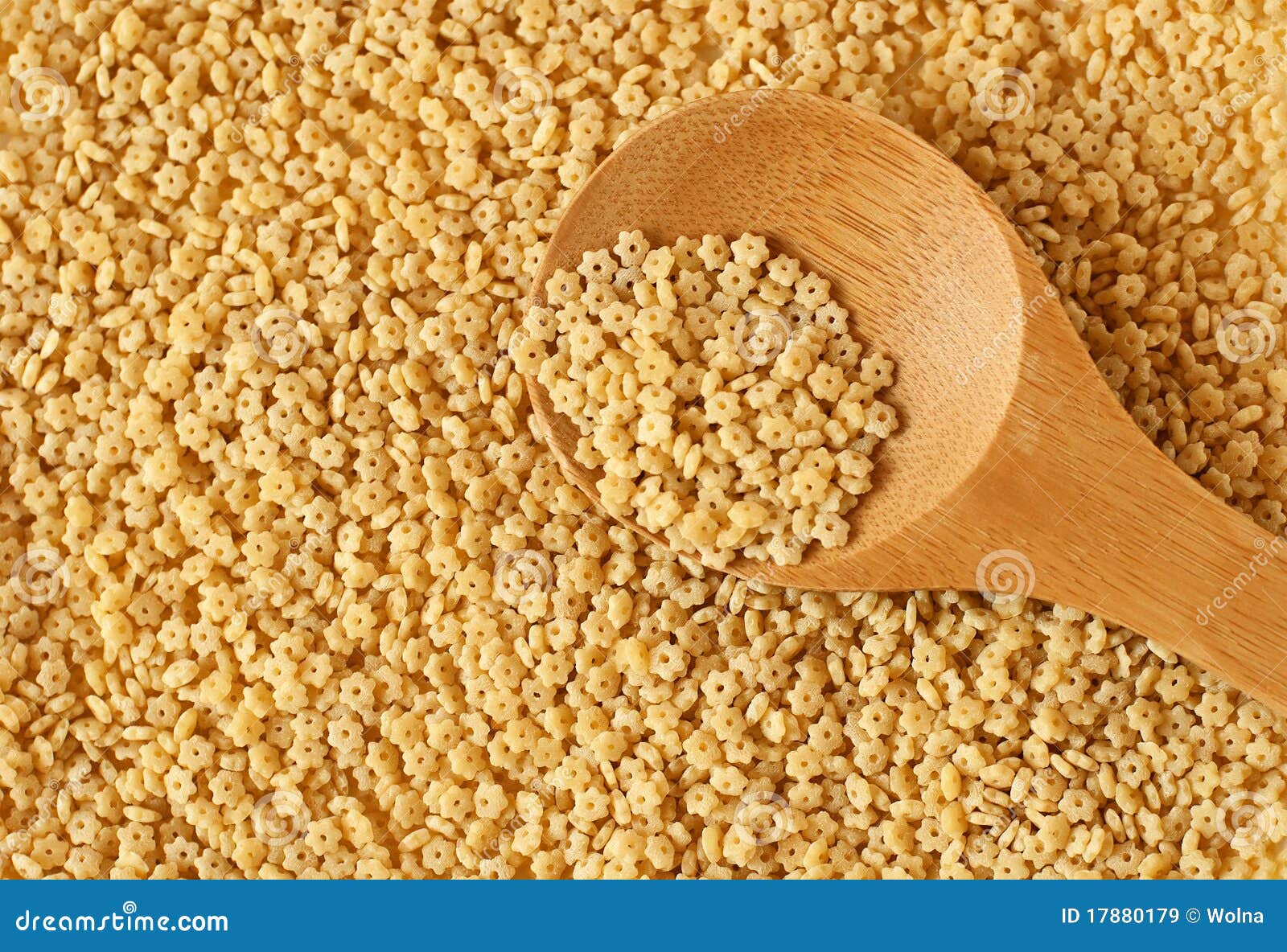 Italian Pasta and Wooden Spoon Stock Image - Image of meal, background ...