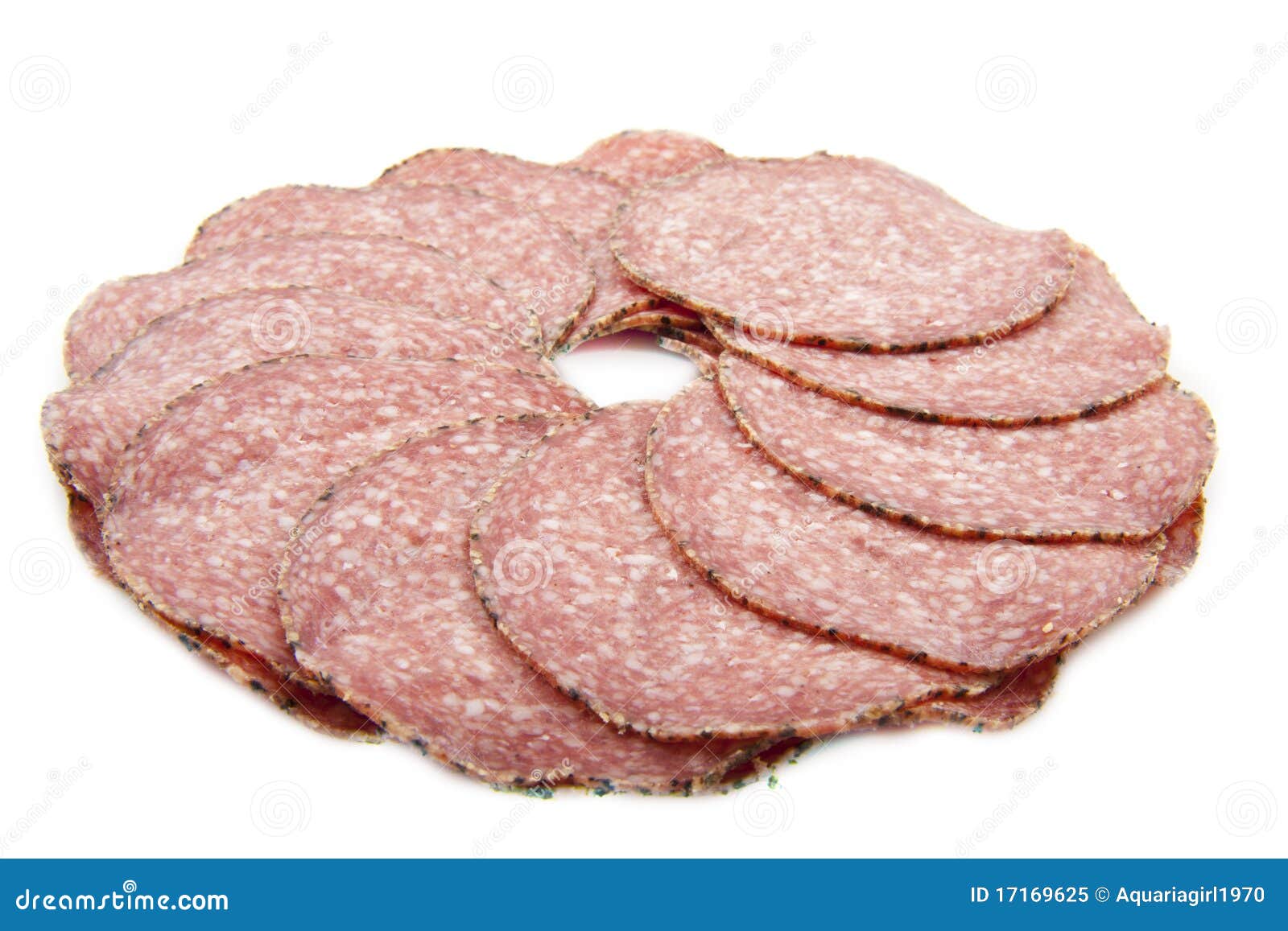 Italian pepper salami stock image. Image of food, vegetable - 17169625