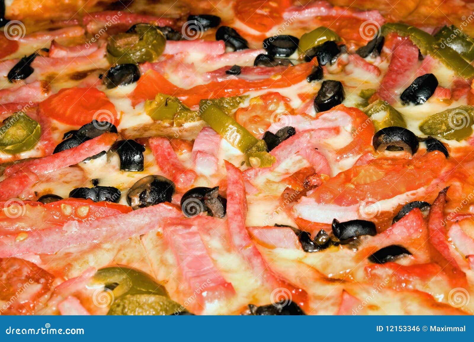 Italian pizza background stock photo. Image of cuisine - 12153346
